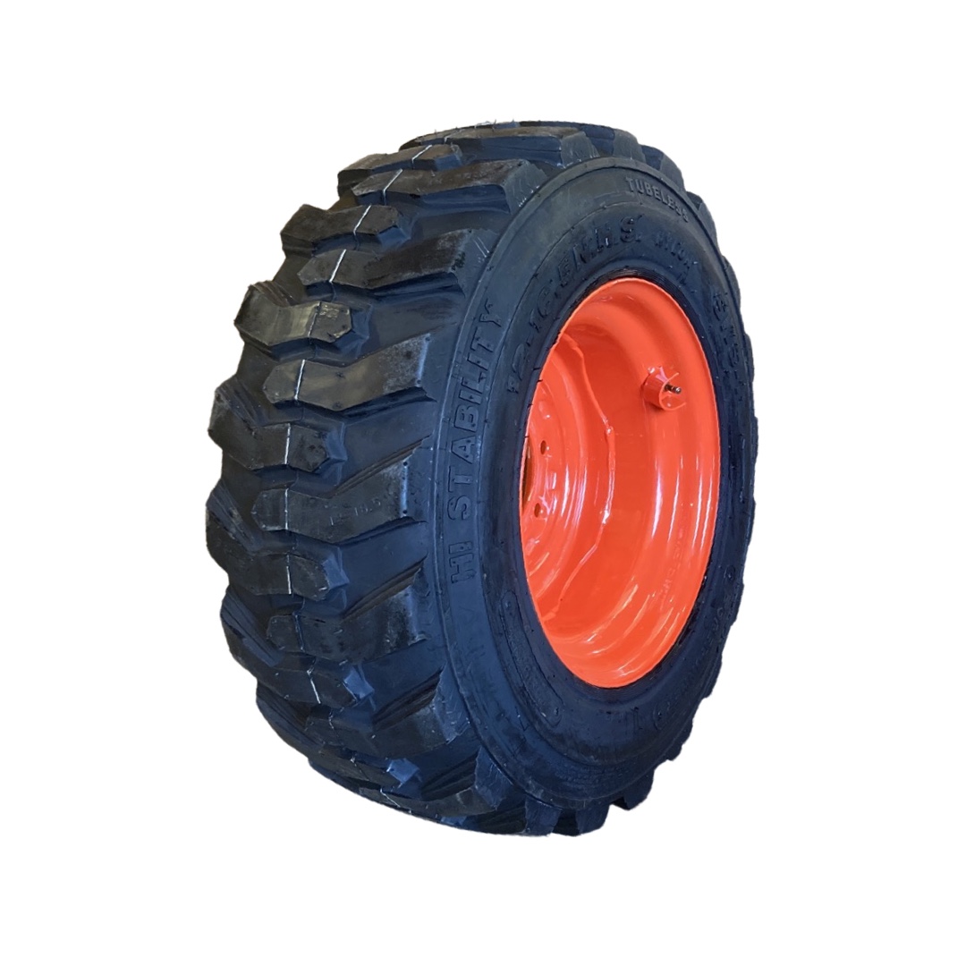 12-16.5 SKS-1 Skid Steer Tires/Rims for Kubota Kubota SSV65,SSV75-14PLY ...